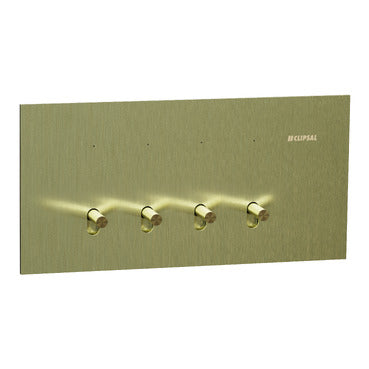 Clipsal Solis T Toggle Switch Living Brass | Clipsal Solis T Switches ...