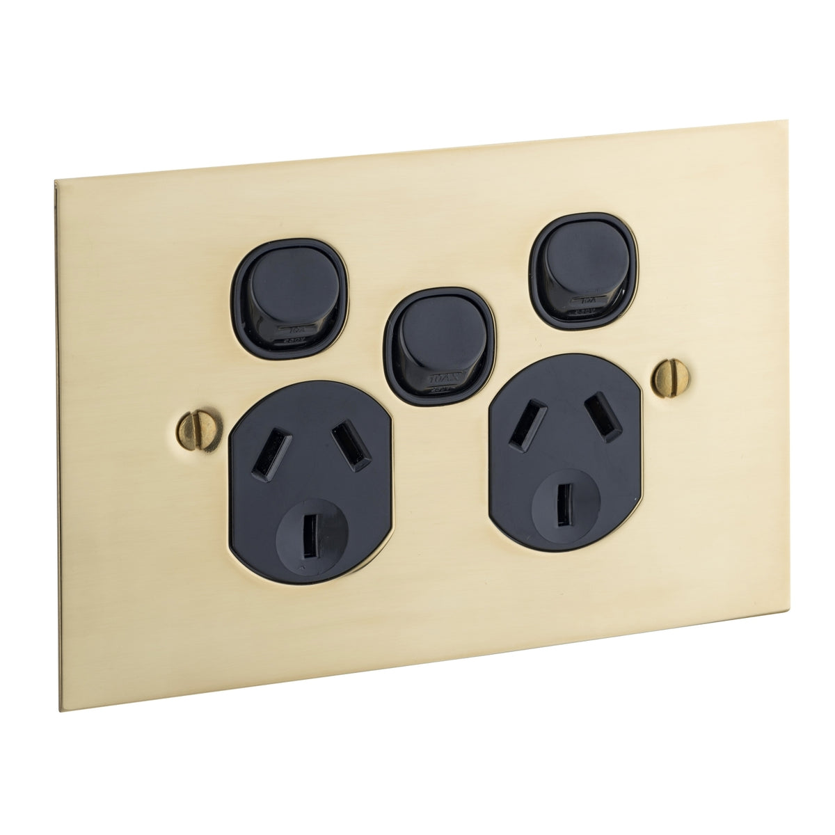 Clipsal Brass Switches | Clipsal Brass Power Points | Clipsal BBSL ...