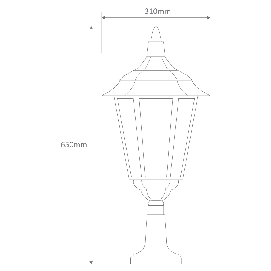 Traditional Pillar Mounts — TEDS Lights, Fans & Home Electricals