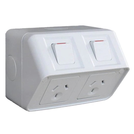 Hager Powerpoint | Outdoor Weatherproof Powerpoints | Double GPO — TEDS ...