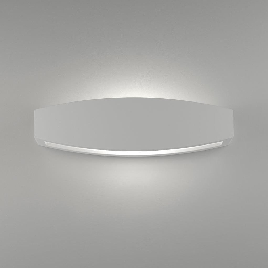DOMUS - Two Way Ceramic Oval Shaped Wall Light — TEDS Lights, Fans ...